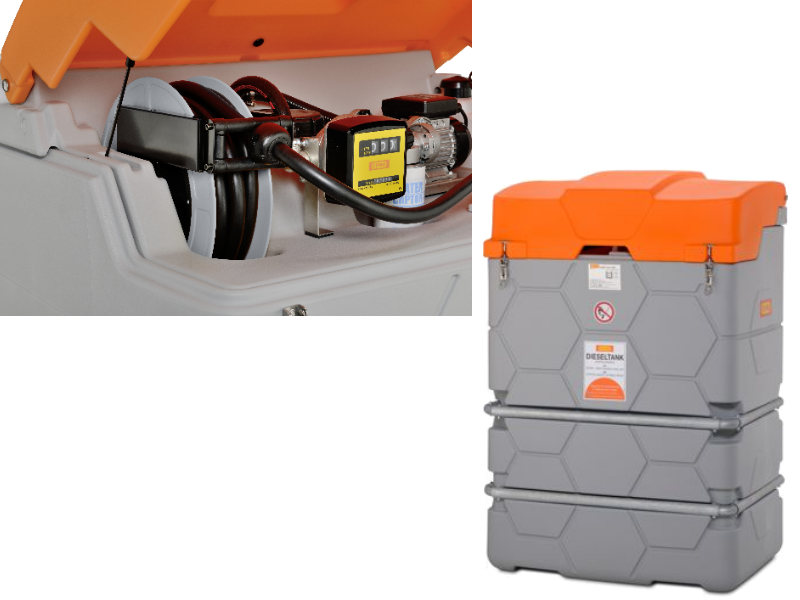 CEMO CUBE-Dieseltankanlage | Tankanlagen-Shop